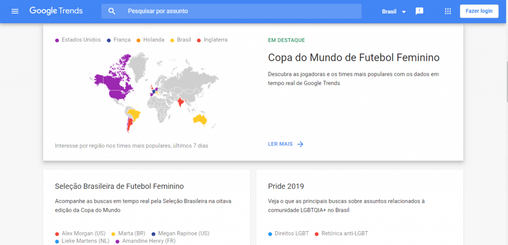 O que é e como usar o Google Trends?